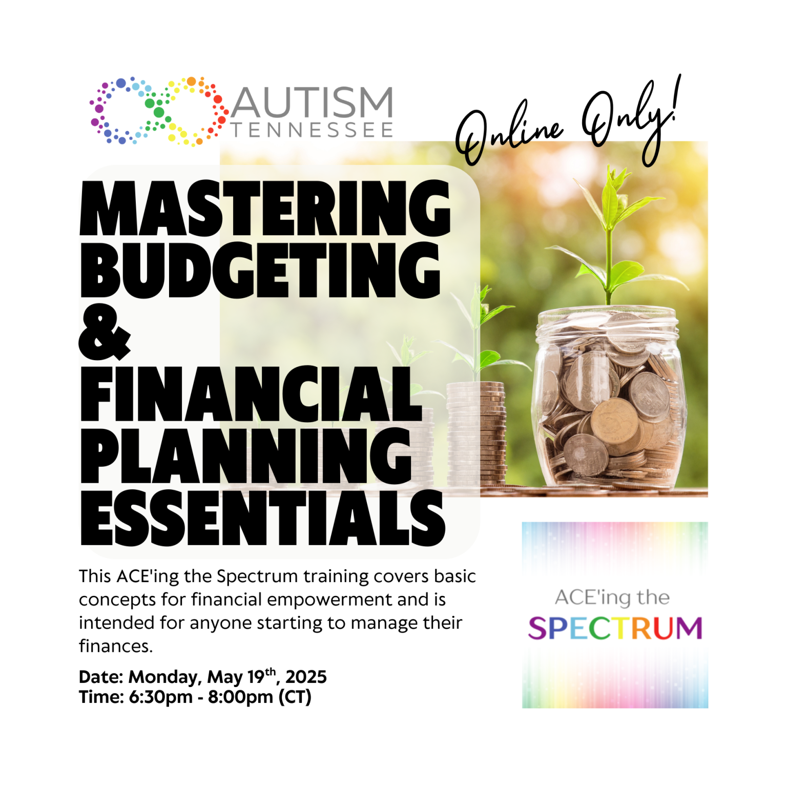 Autism Tennessee Present Online Workshop: Mastering Budgeting and ...